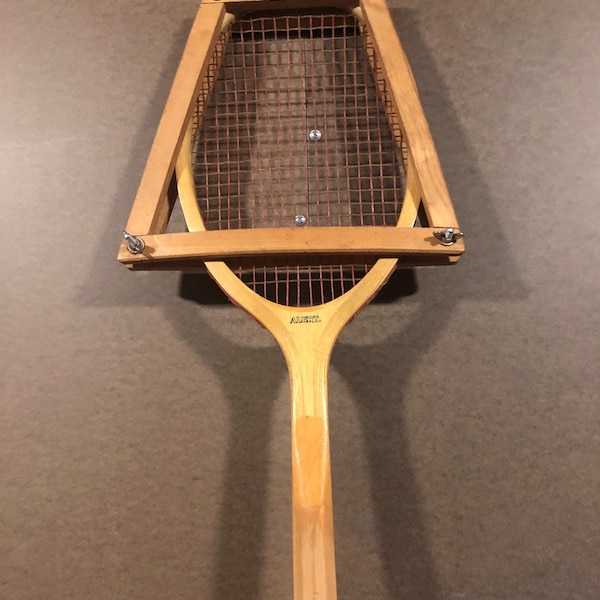 Wood Tennis Racket - Etsy