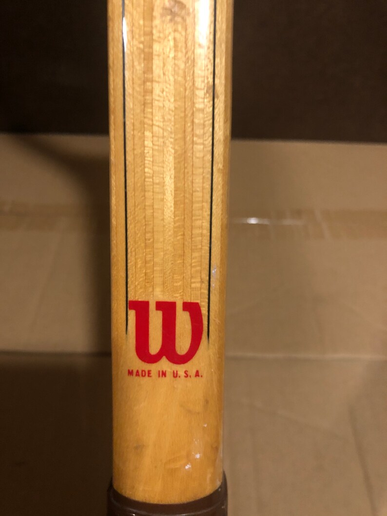 Vintage Wilson Wood Tennis Racket Holiday Model Extremely - Etsy
