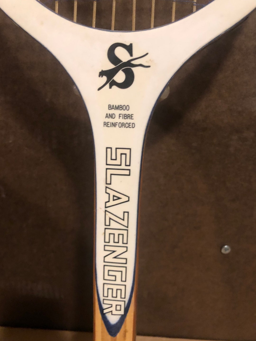 Vintage Slazenger Viking Wood Tennis Racket Stunningly Fine Wood - Etsy