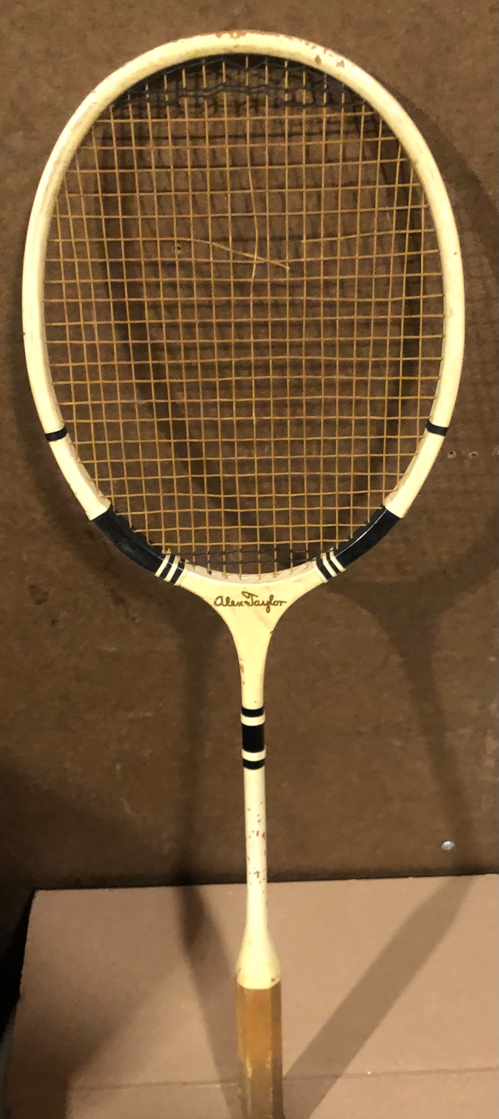 Vintage Wood Badminton Racquet by Alex Taylor - Etsy