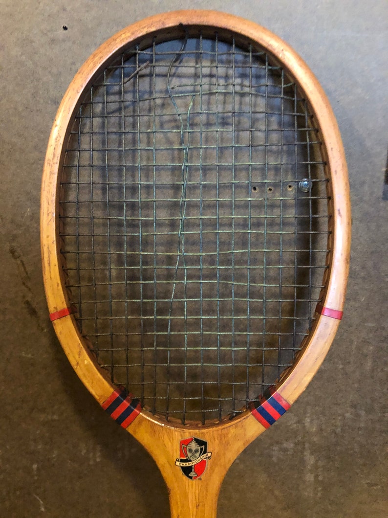 Vintage Big Bill Tilden Junior Wood Tennis Racket - Long and Heavy - Etsy