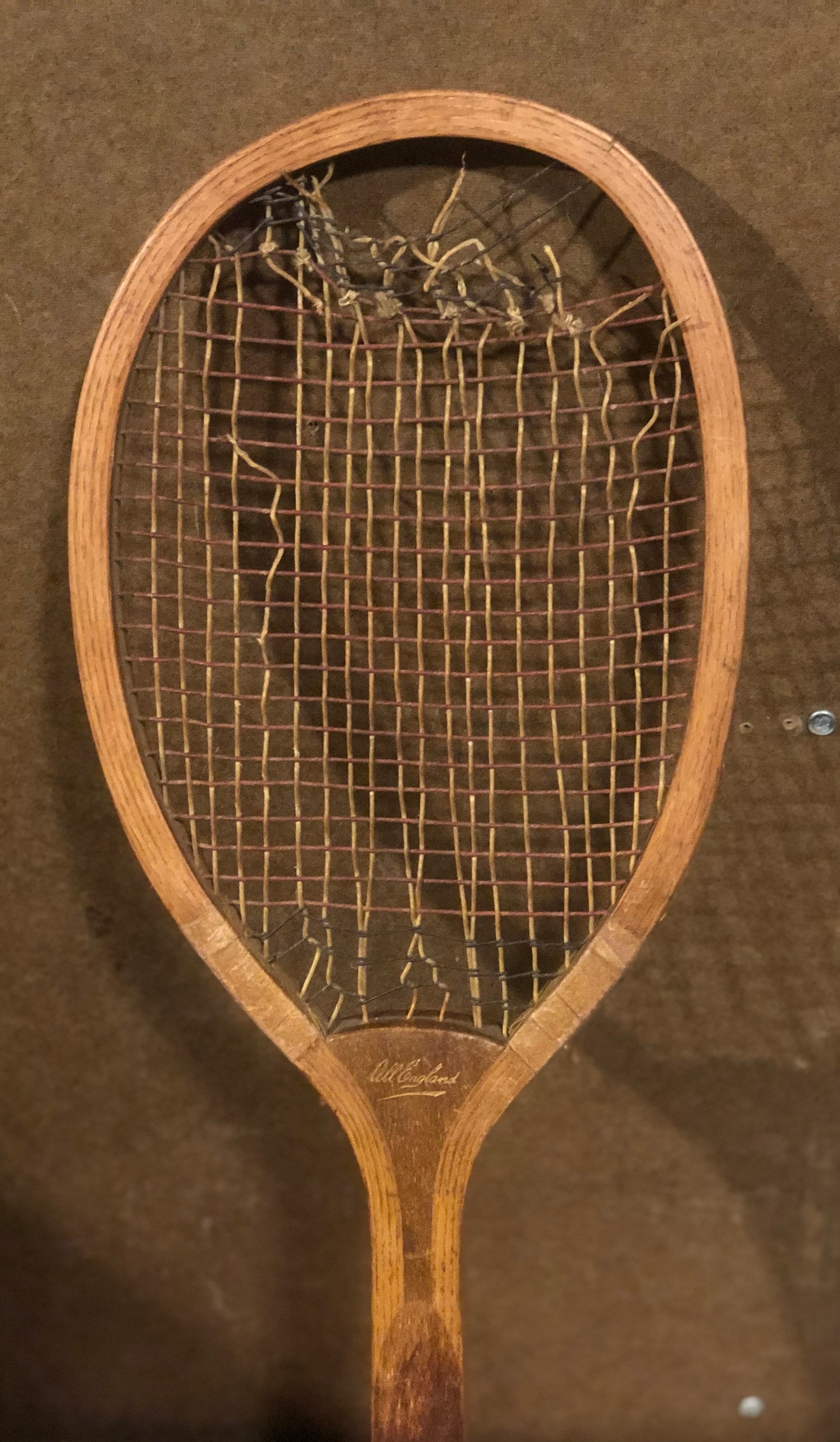 Vintage Jewish Wood Tennis Racket - My Tennis Museum - Etsy