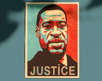 George Floyd Poster - Etsy UK