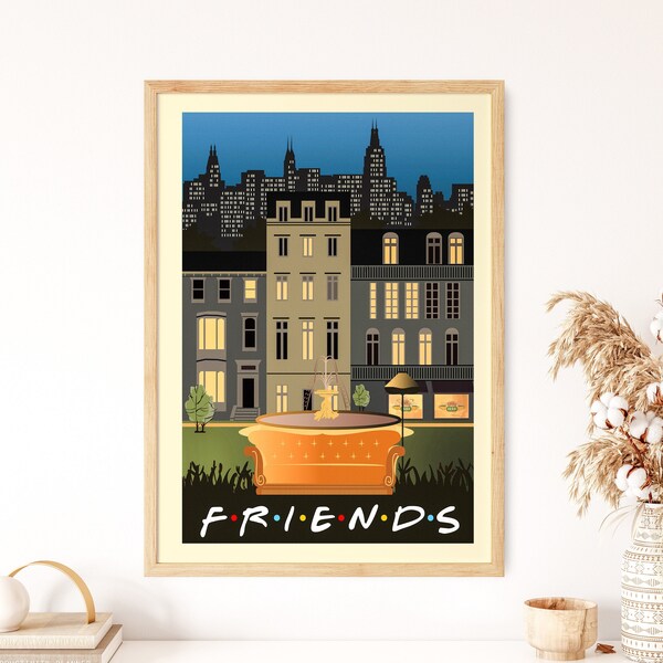 Friends Poster - Etsy UK