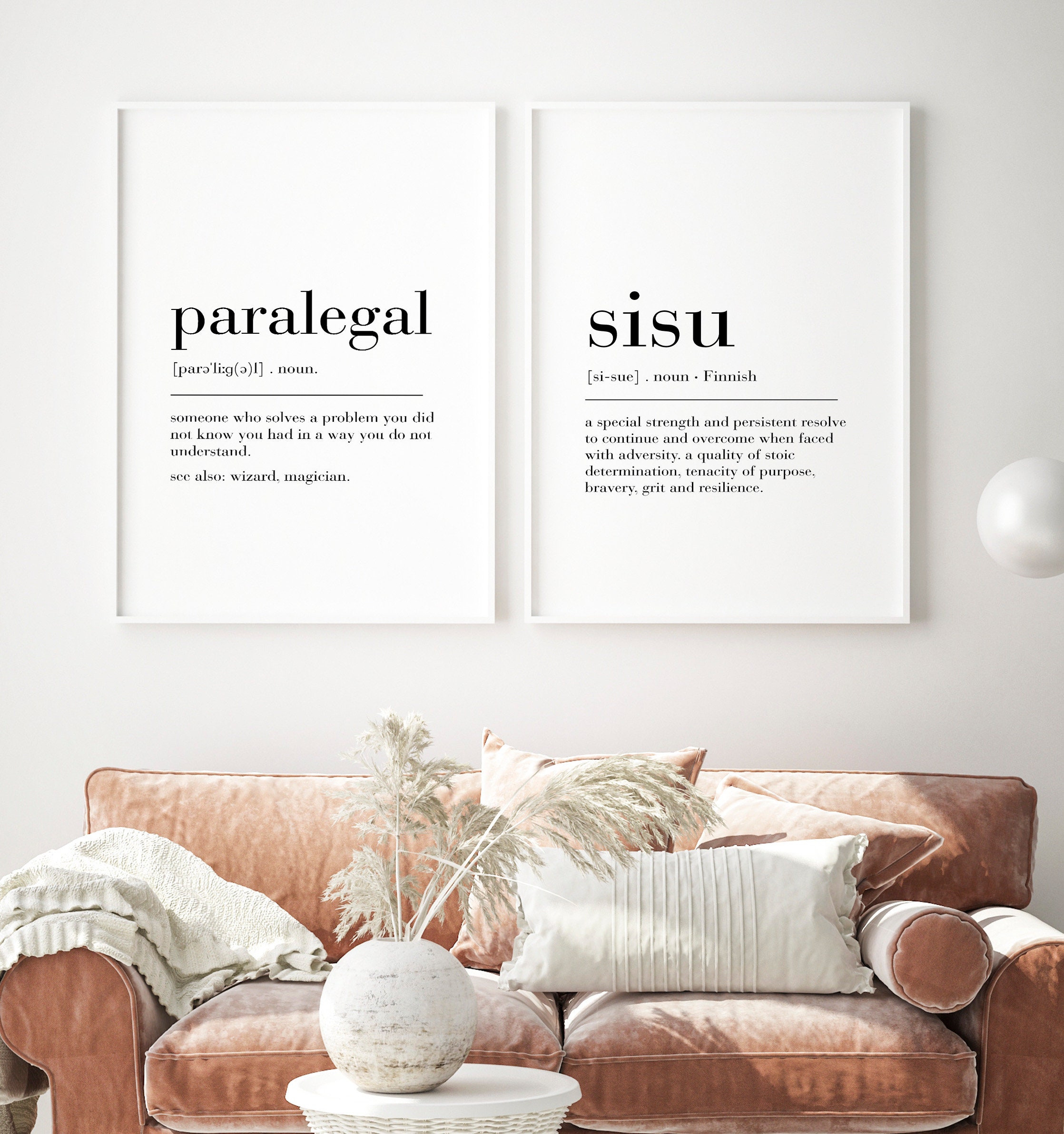 Paralegal Definition Print Lawyer Gift Law Office Decor - Etsy