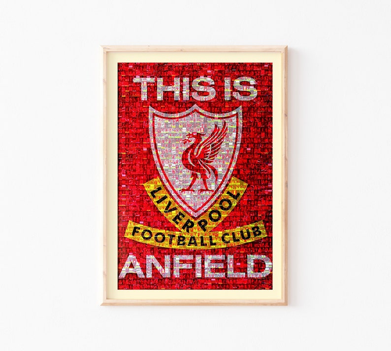 This is Anfield, Liverpool Poster, Liverpool FC, Football Print, You ...