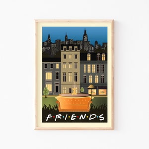 Friends Fountain New York Central Park, Friends TV Show Layout Friends ...