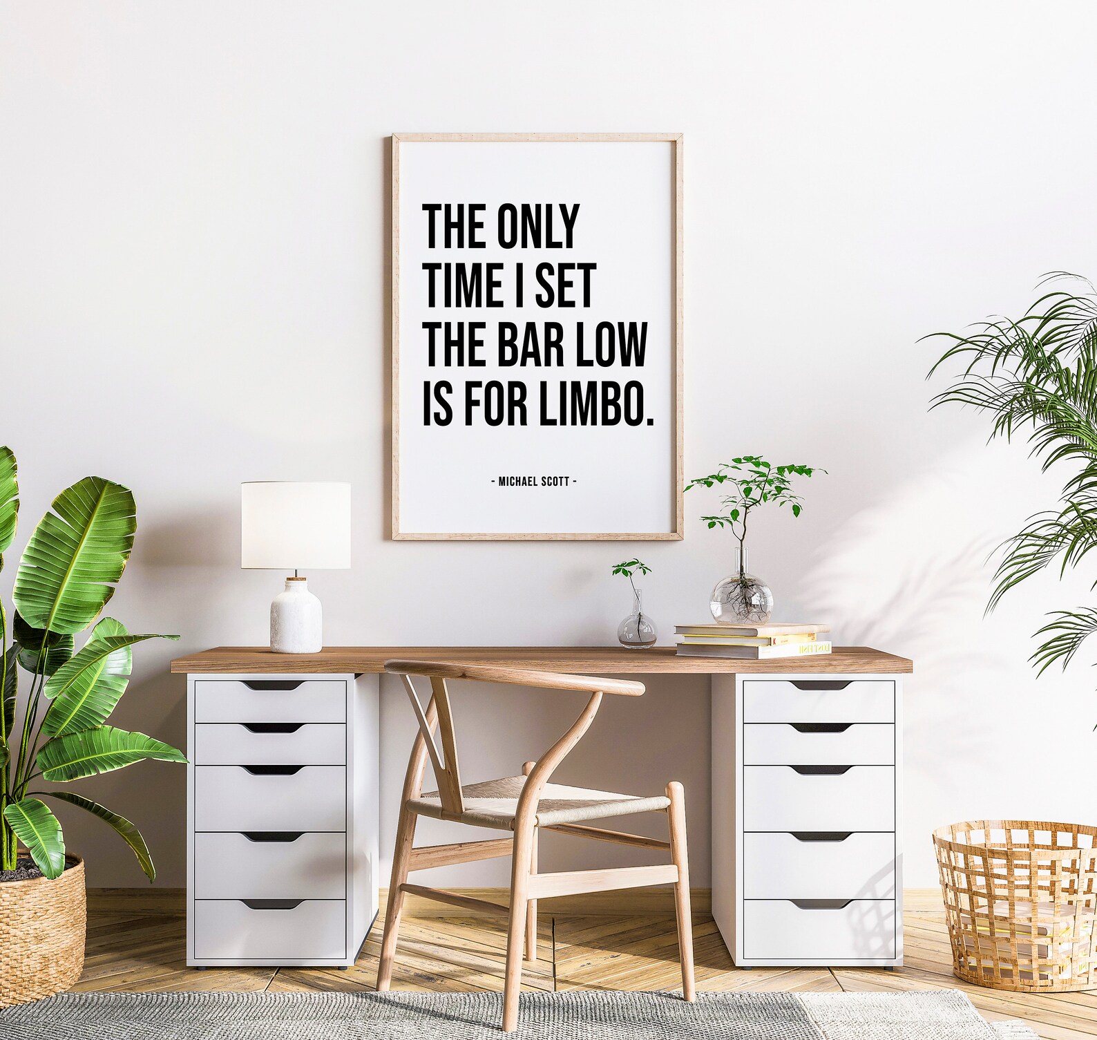 The Only Time I Set the Bar Low is for Limbo Michael Scott - Etsy