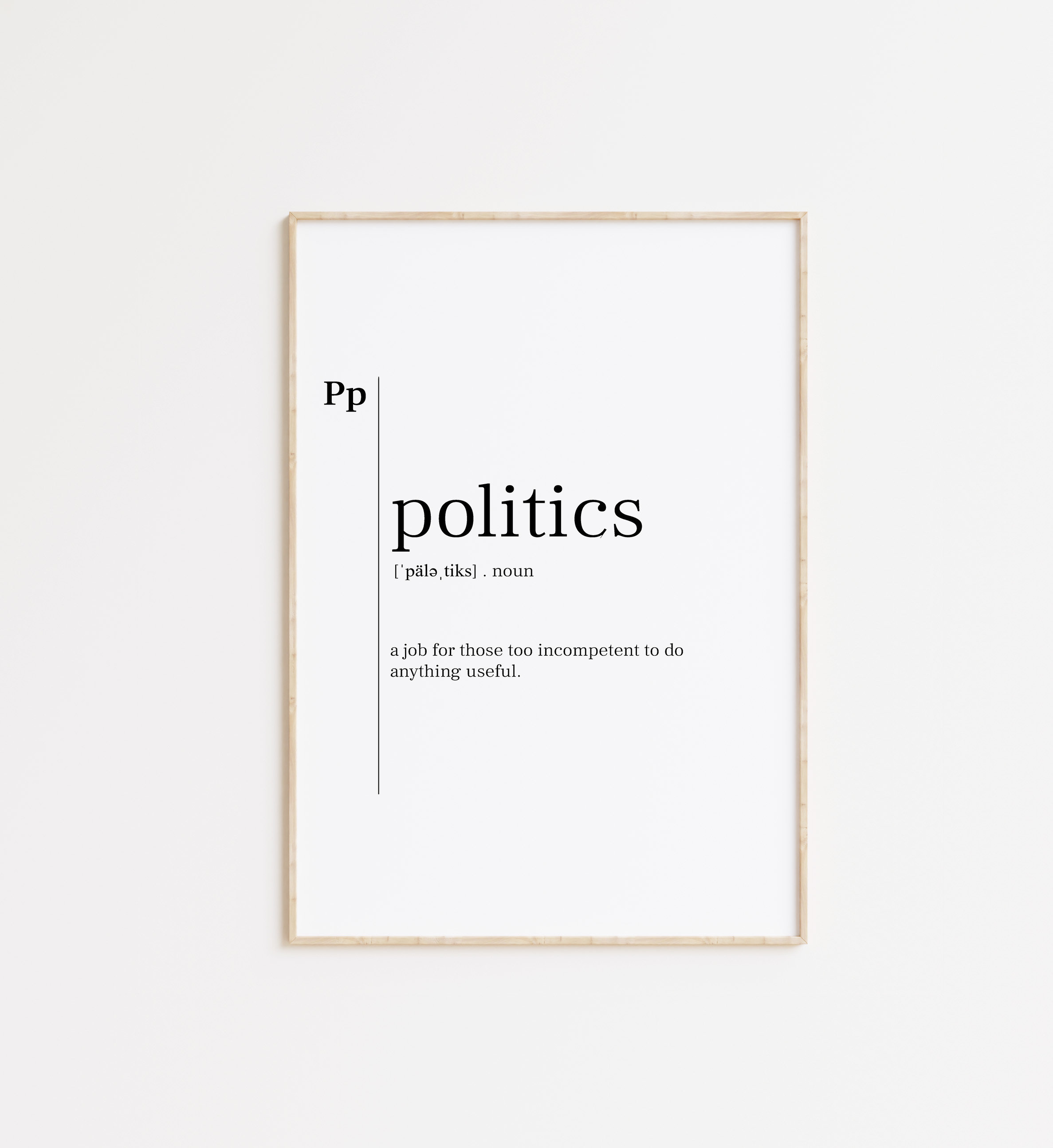 Politics Definition