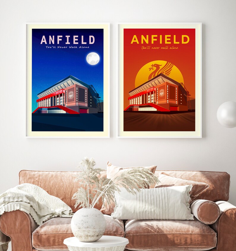 Anfield Liverpool Stadium Poster Liverpool Poster This is | Etsy