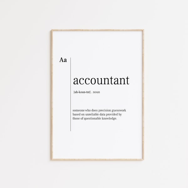 Accountant Art - Etsy