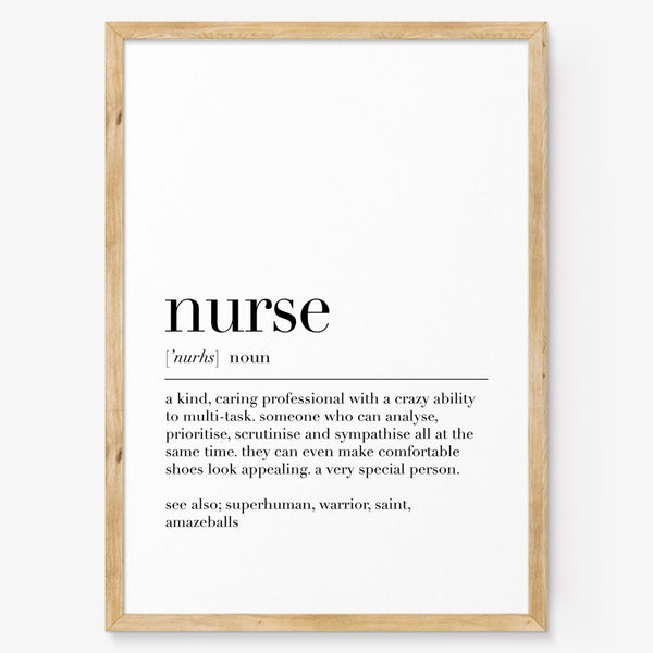 Nurse Print - Etsy