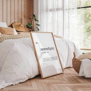 Serendipity Definition Print, Serendipity, Serendipity Print ...
