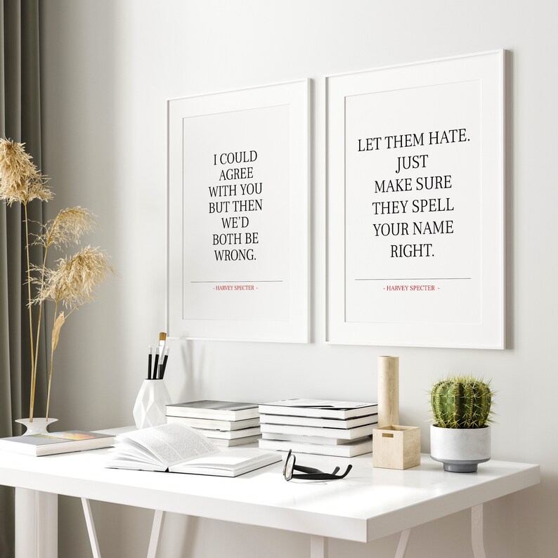 Harvey Specter Poster Harvey Specter Print Suits TV Show - Etsy