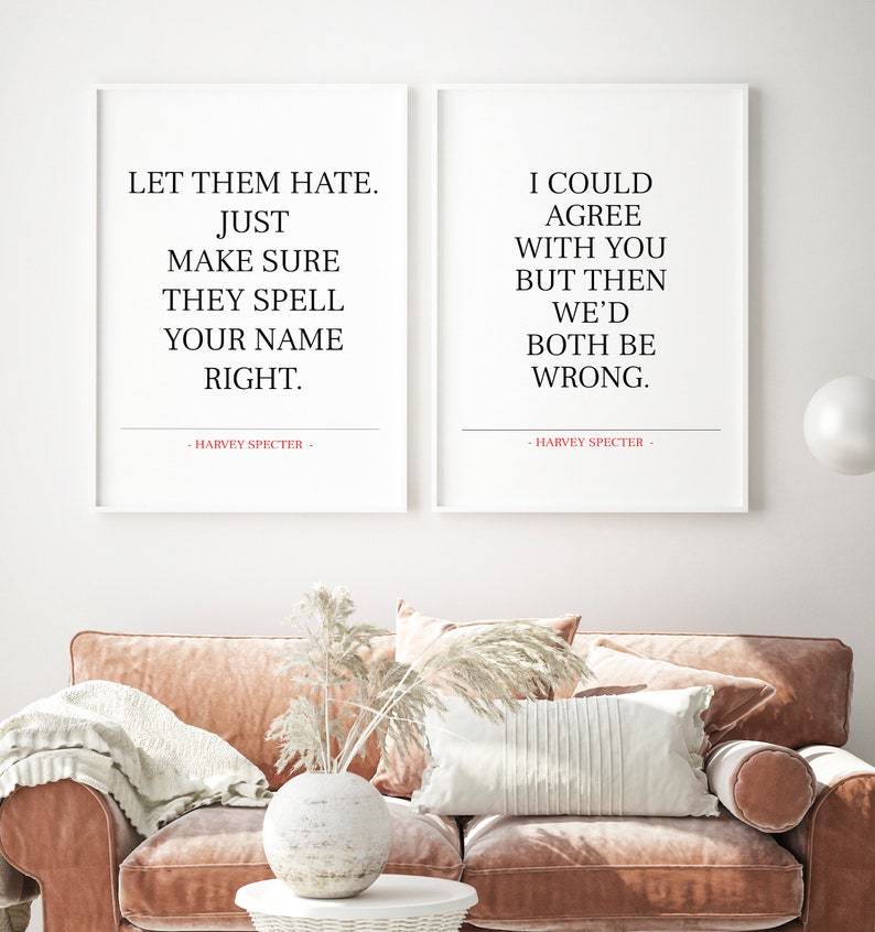 Harvey Specter Poster Harvey Specter Print Suits TV Show - Etsy