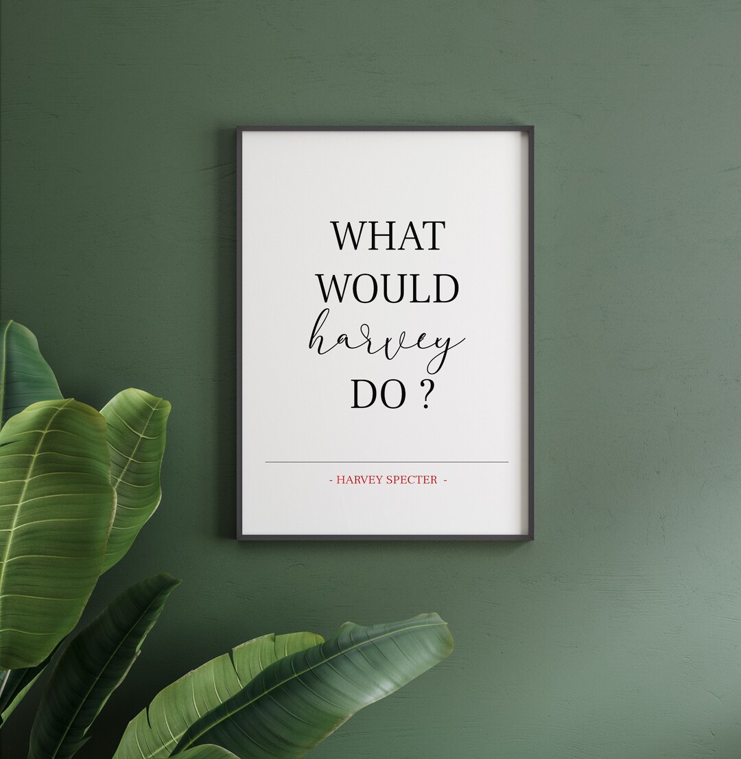 Harvey Specter Poster,harvey Specter Print,suits TV Show,suits TV ...