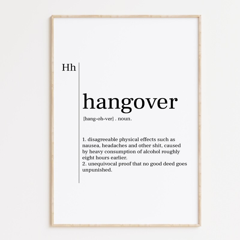 The Hangover Poster - Etsy