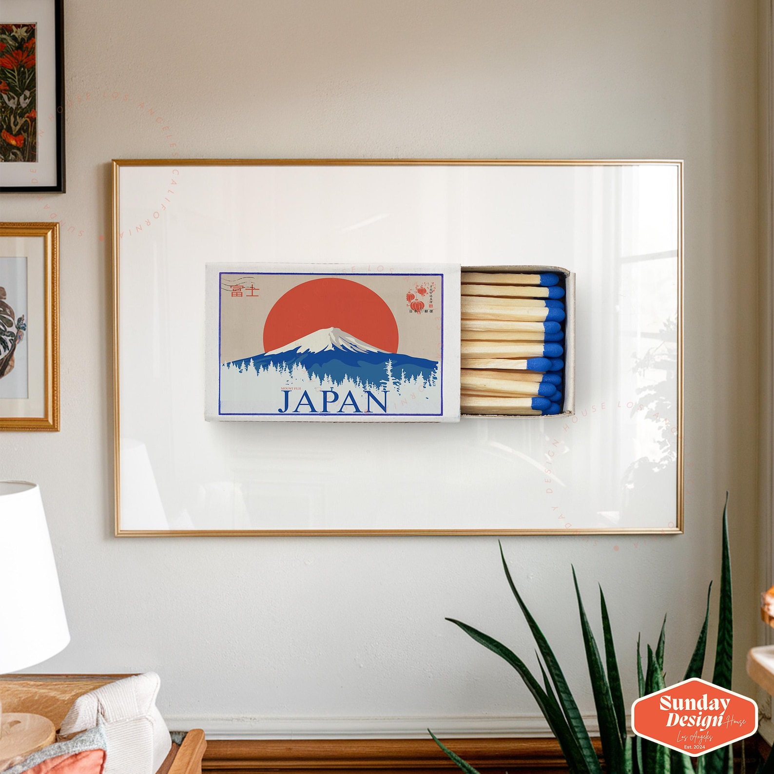 Japan Matchbox Poster, Japan Tokyo Matchbox Wall Decor, Matchbox Japan ...