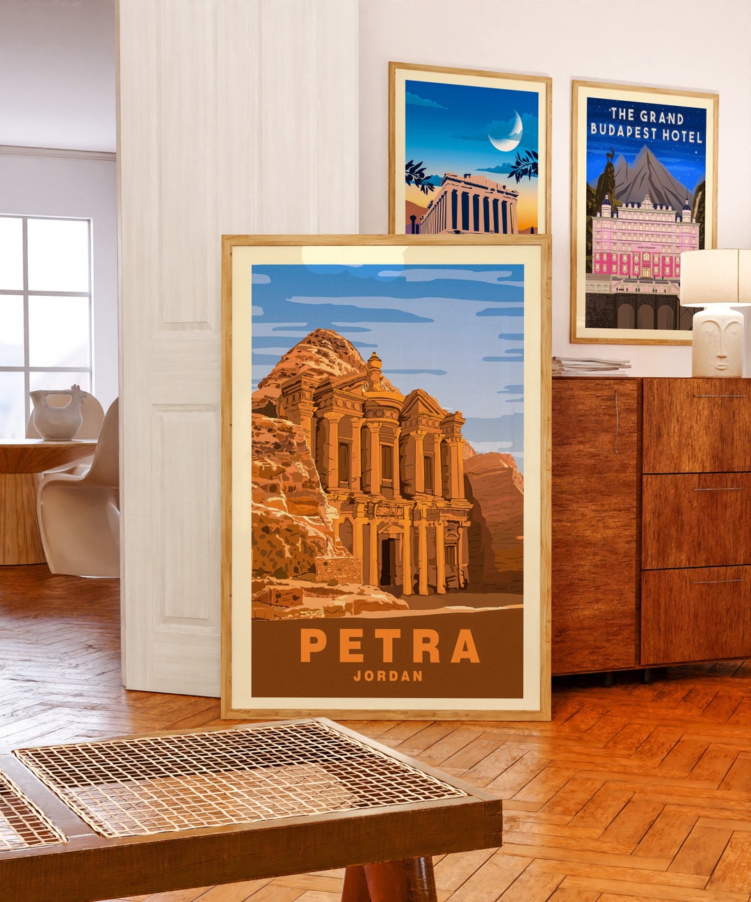 Petra Travel Poster Travel Print Jordan Petra Jordan Petra - Etsy