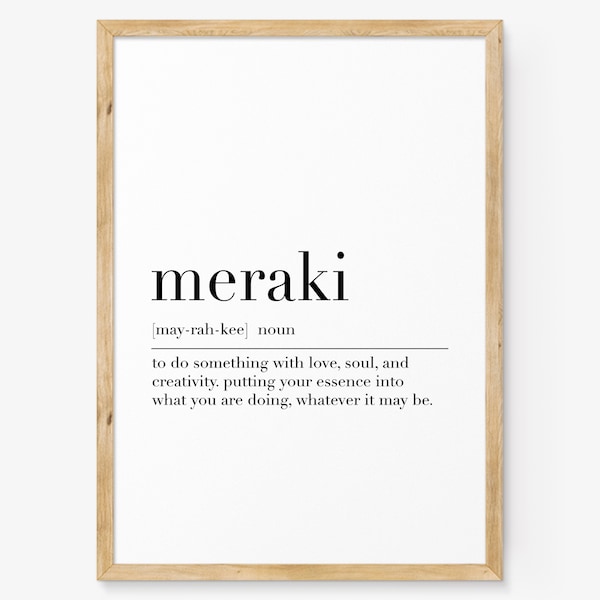 Meraki - Etsy