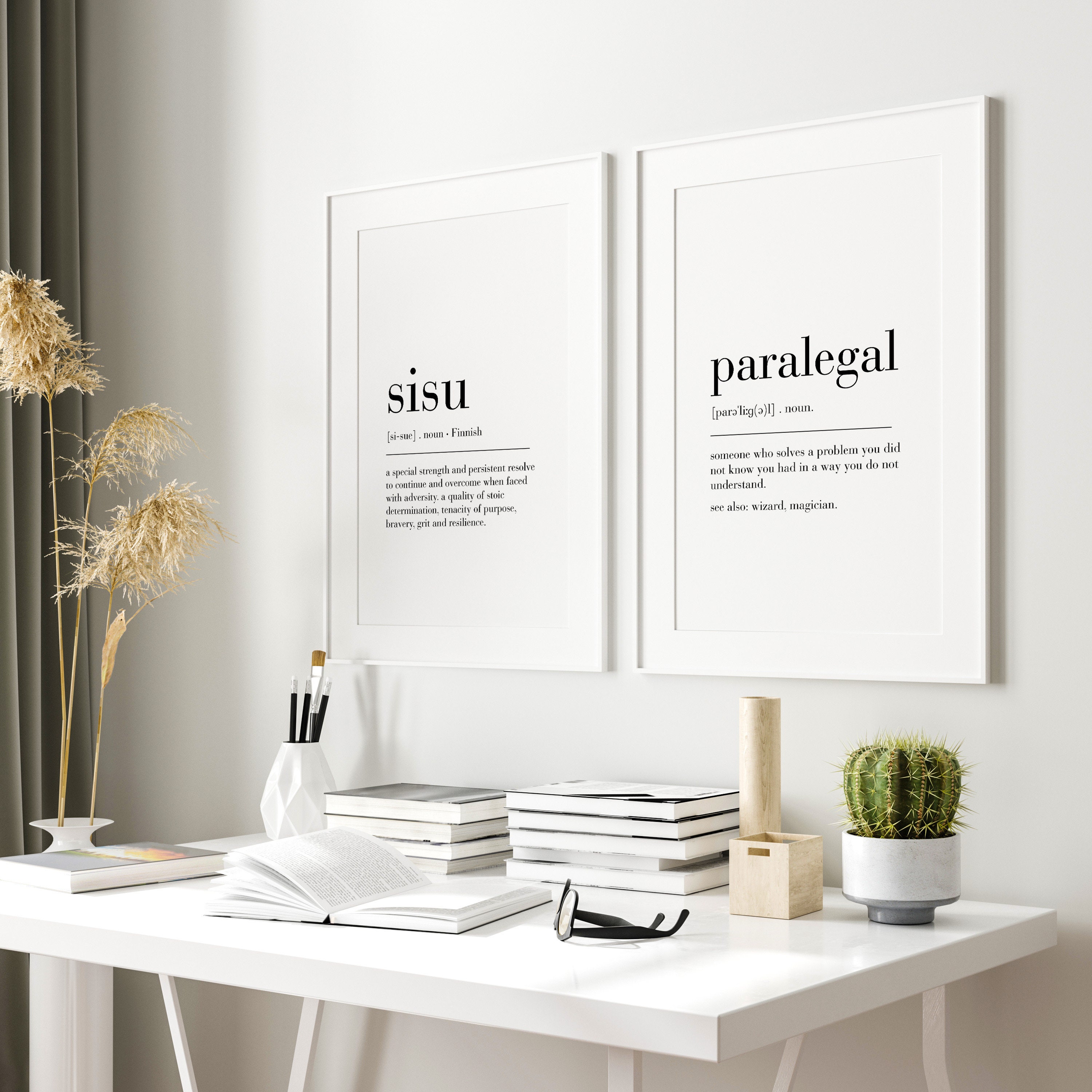 Paralegal Definition Print Lawyer Gift Law Office Decor - Etsy