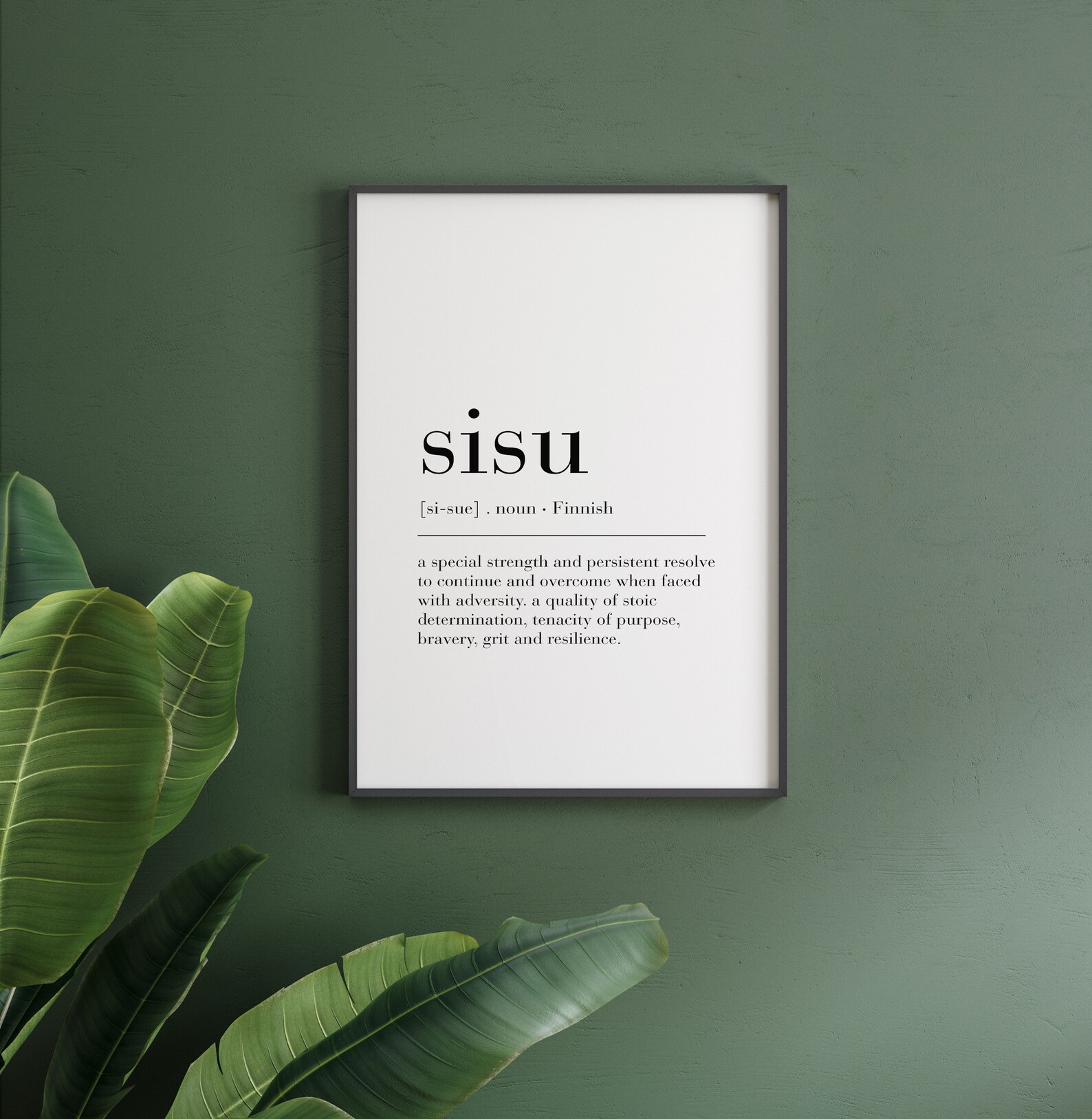 Sisu Definition Print Sisu Print Sisu Poster Sisu Sign - Etsy