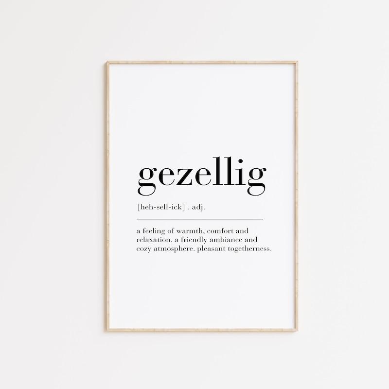 Gezellig - Etsy