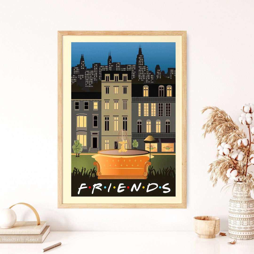 Friends Fountain New York Central Park, Friends TV Show Layout Friends ...