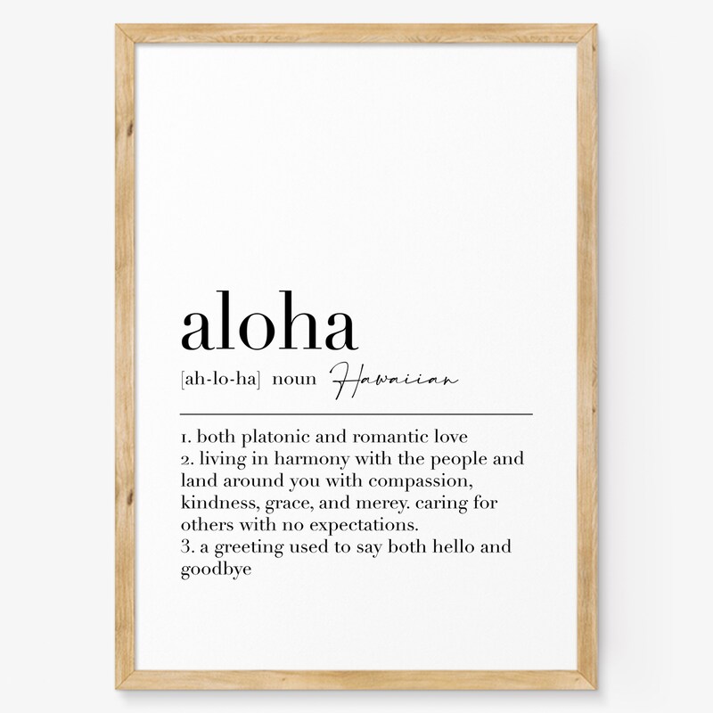 Aloha - Etsy