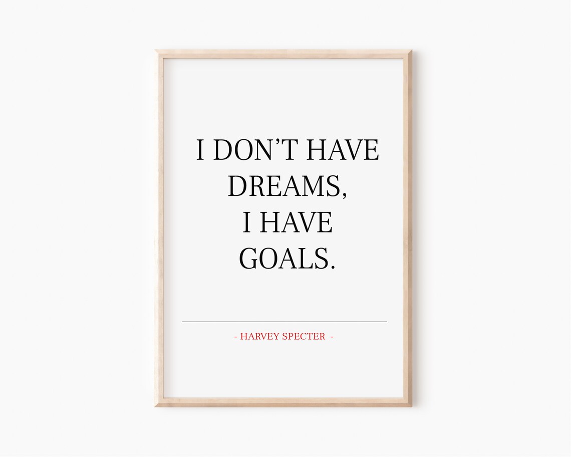 Harvey Specter Poster Harvey Specter Print Suits TV Show | Etsy