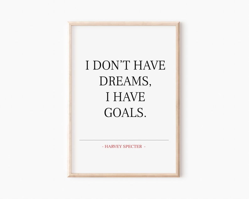 Harvey Specter Poster Harvey Specter Print Suits TV Show | Etsy