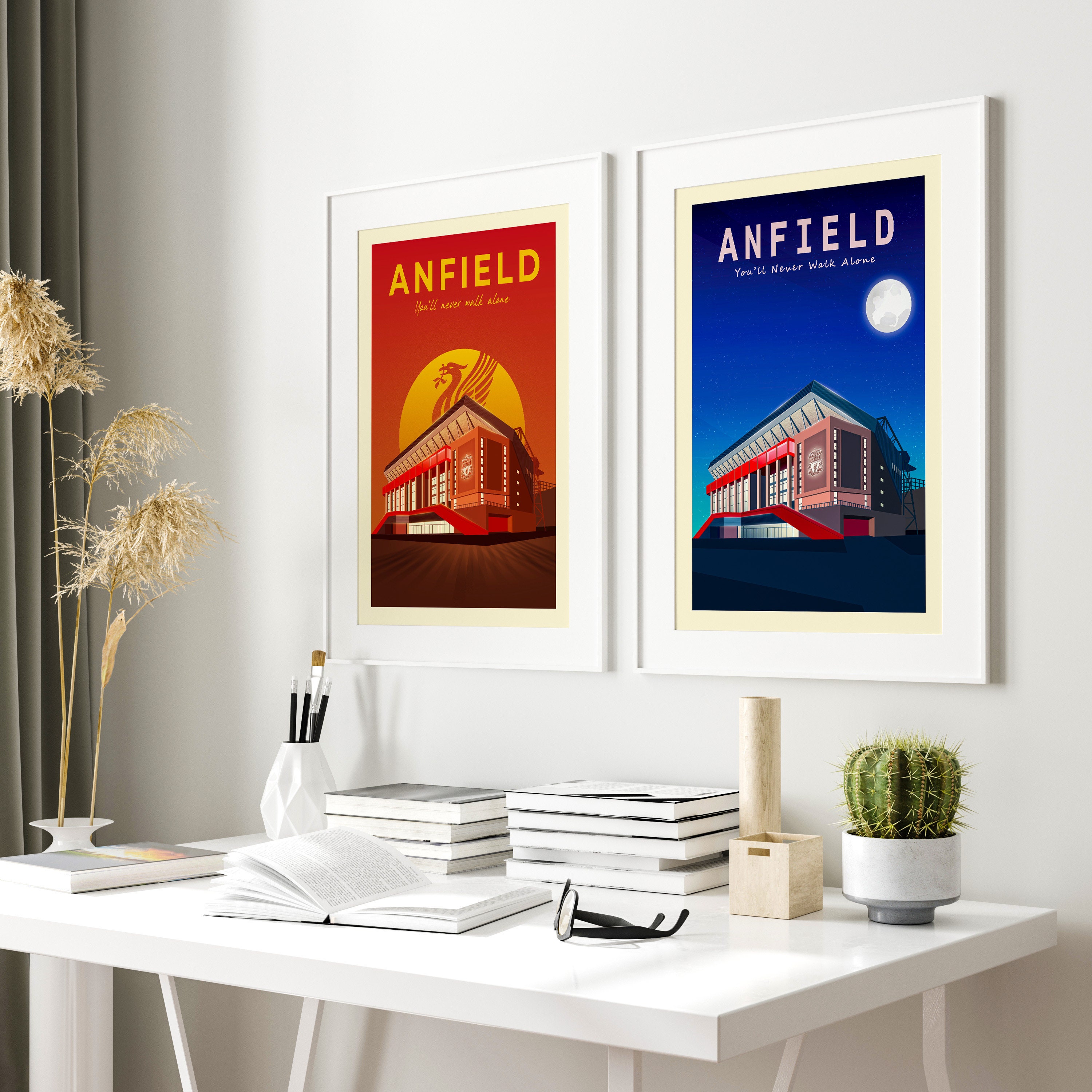 Anfield Liverpool Stadium Poster Liverpool Poster This is | Etsy