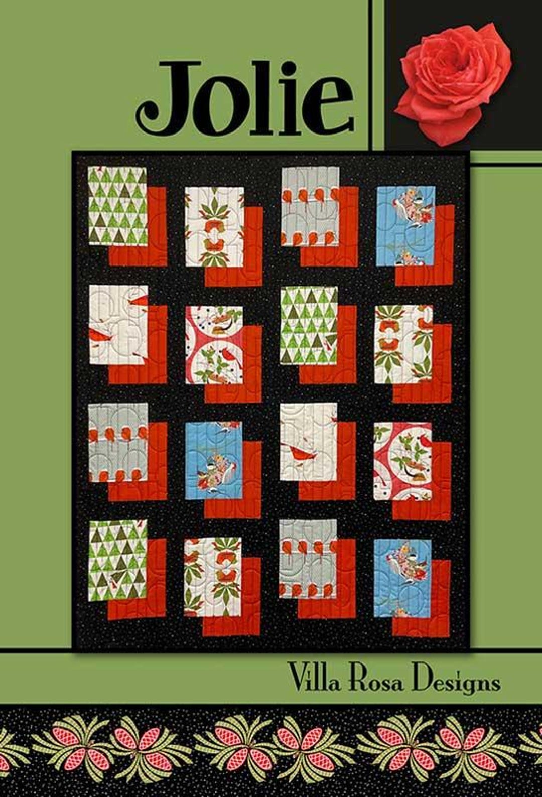 Jolie Quilt Pattern for Villa Rosa Designs - Etsy