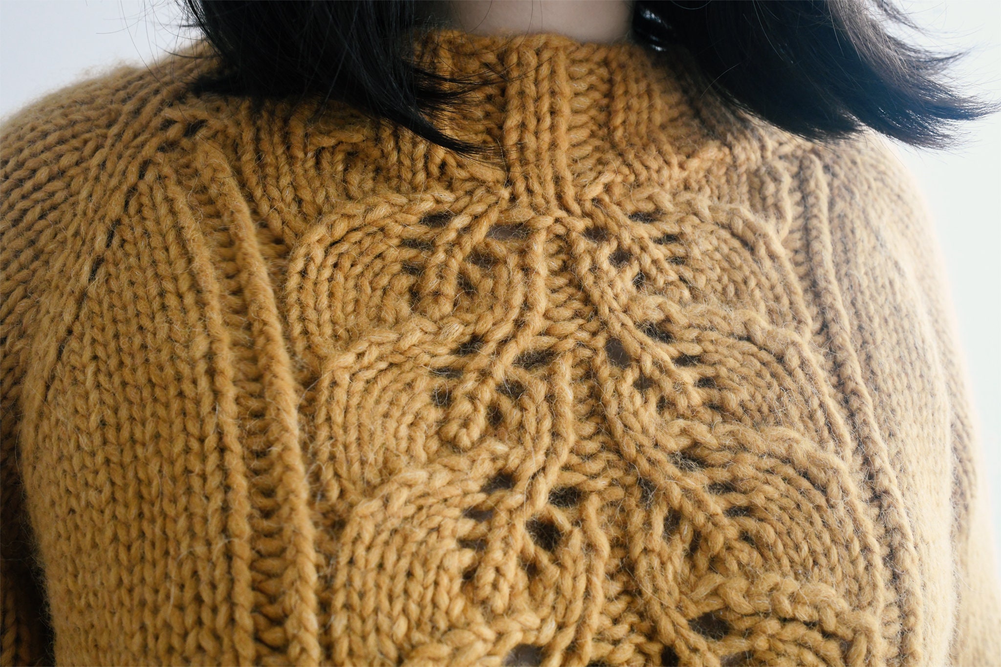 Autumn Leaf Sweater | Topdown | Easy Pattern | Chart | PDF Download - Etsy