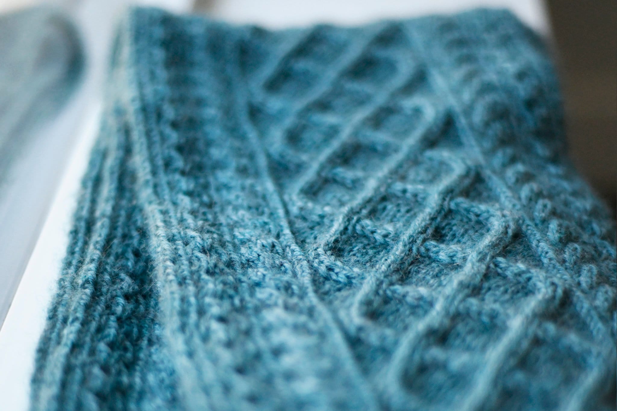 Classic Cables Scarf Knitting Pattern With Charts PDF - Etsy UK