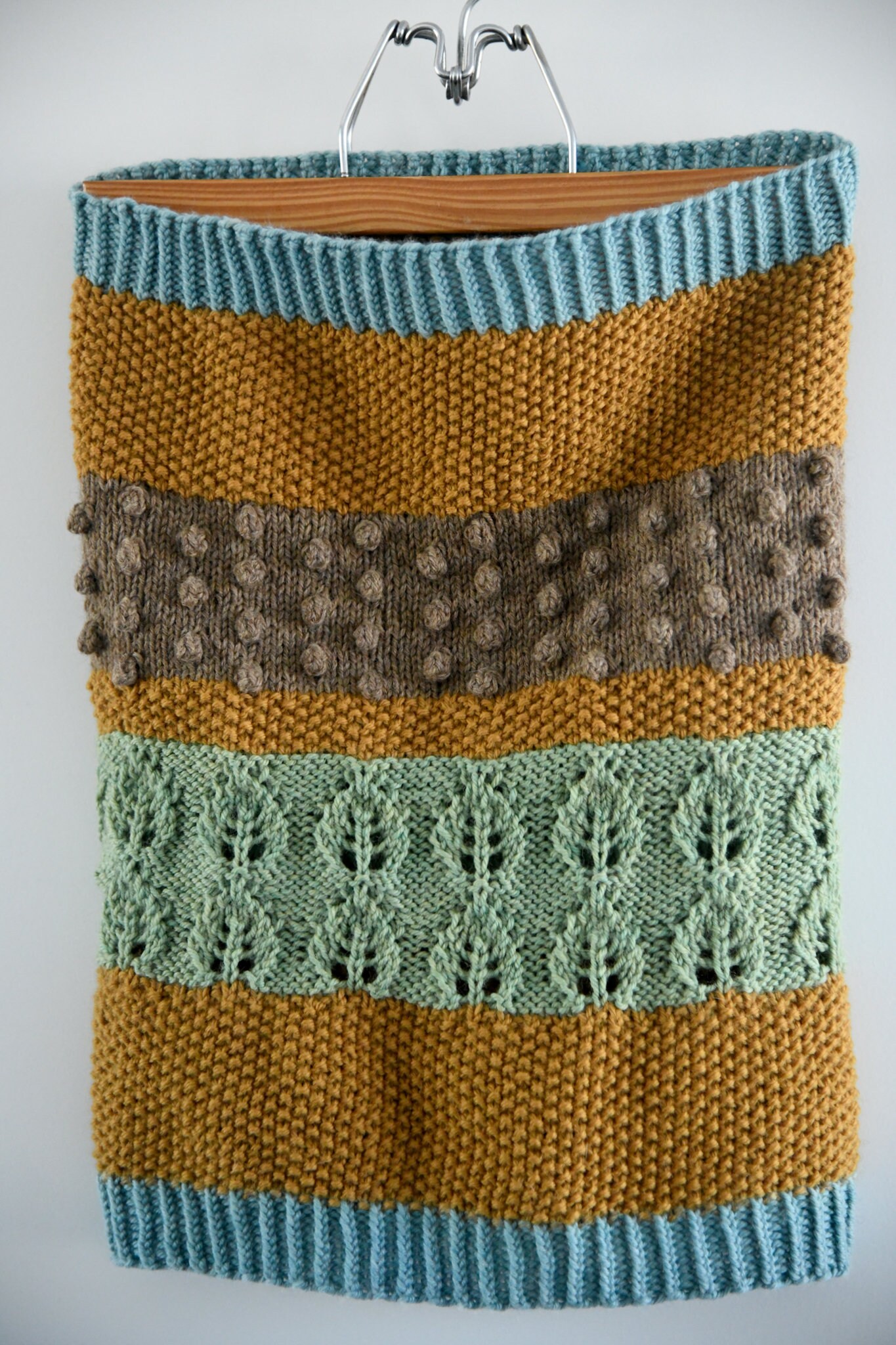 Chestnut Tree | Cowl Knitting Pattern - Etsy