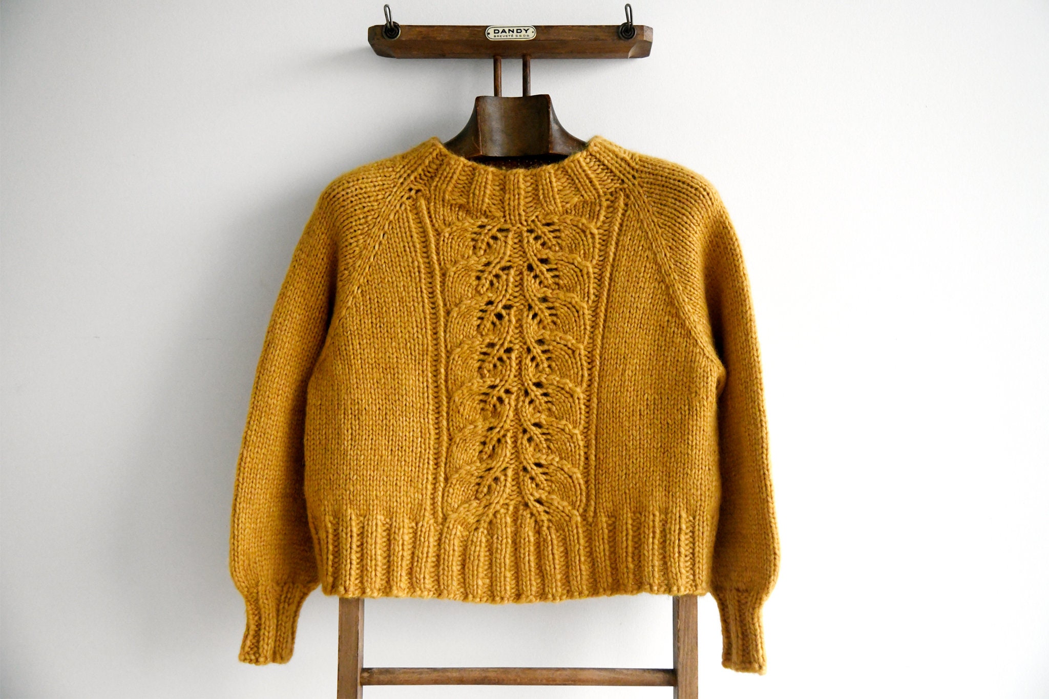Autumn Leaf Sweater | Topdown | Easy Pattern | Chart | PDF Download - Etsy