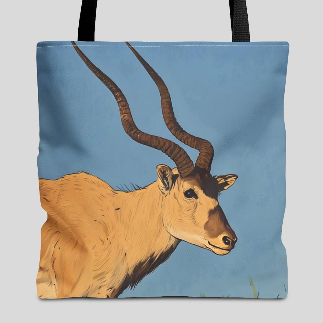 Addax Tote Bag - Animal Wildlife Series - TEA003 - Etsy