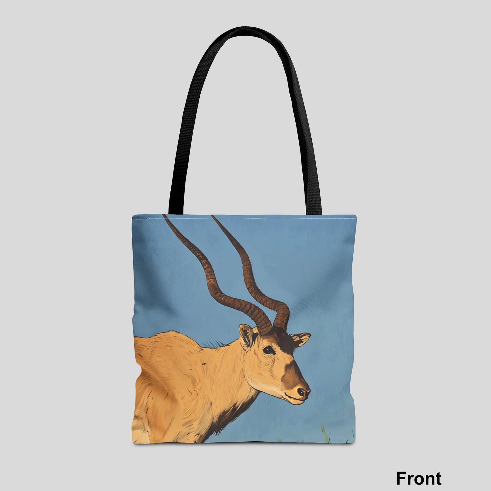 Addax Tote Bag - Animal Wildlife Series - TEA003 - Etsy