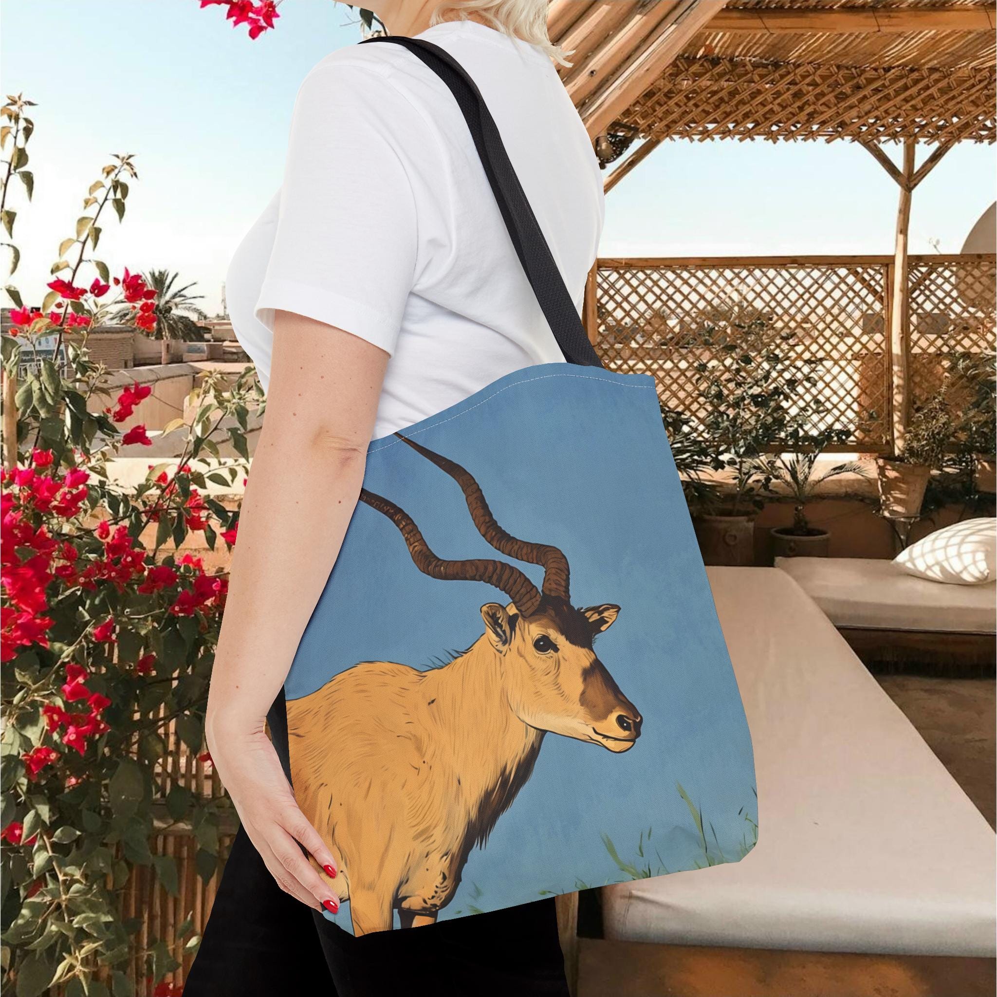 Addax Tote Bag - Animal Wildlife Series - TEA003 - Etsy