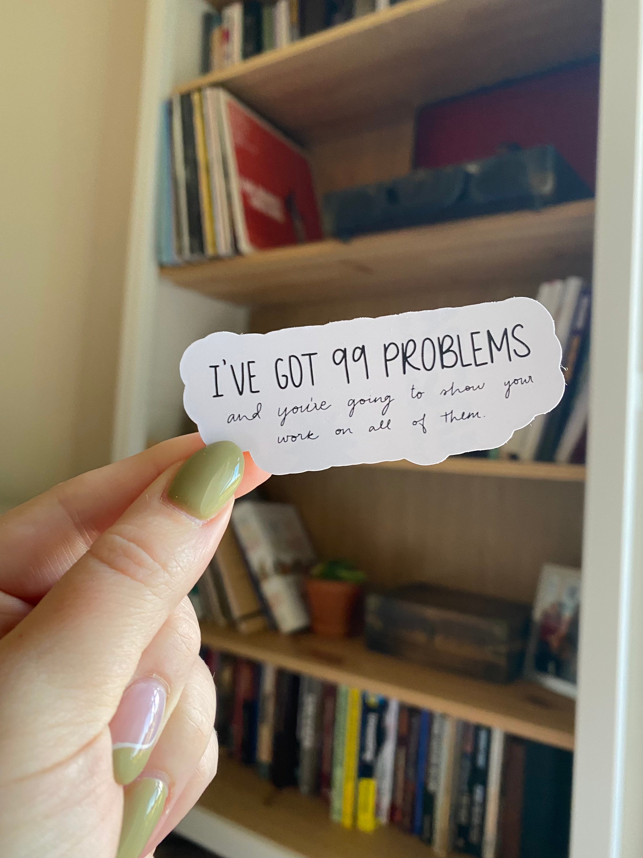 Show Your Work | Math Teacher Problems - Etsy