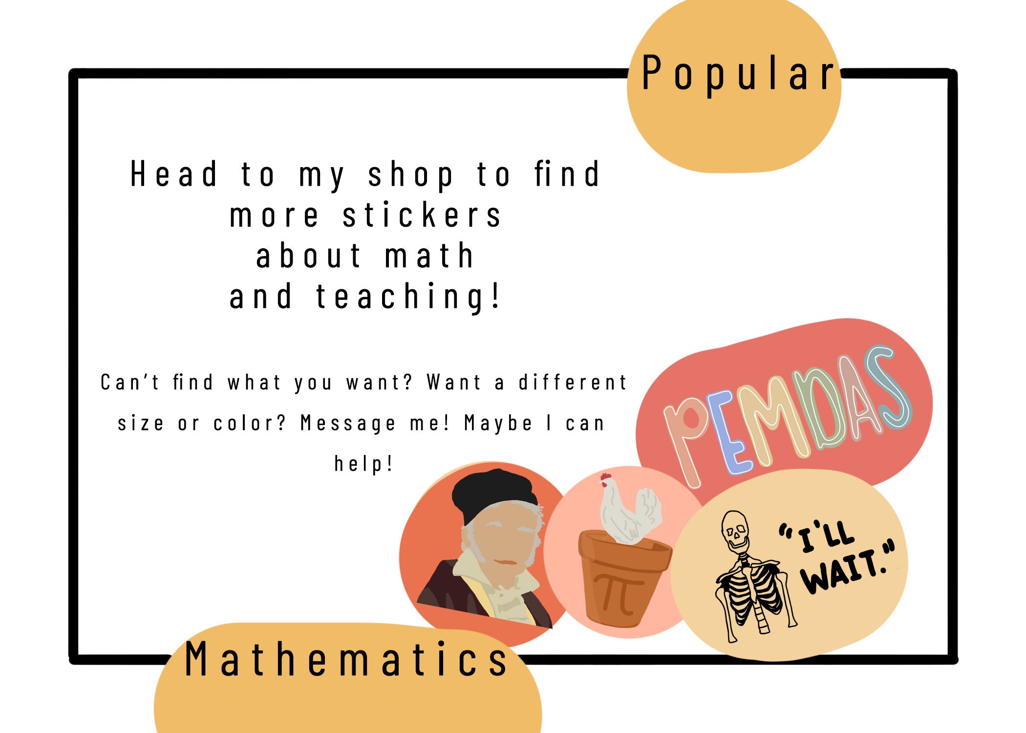 Show Your Work | Math Teacher Problems - Etsy