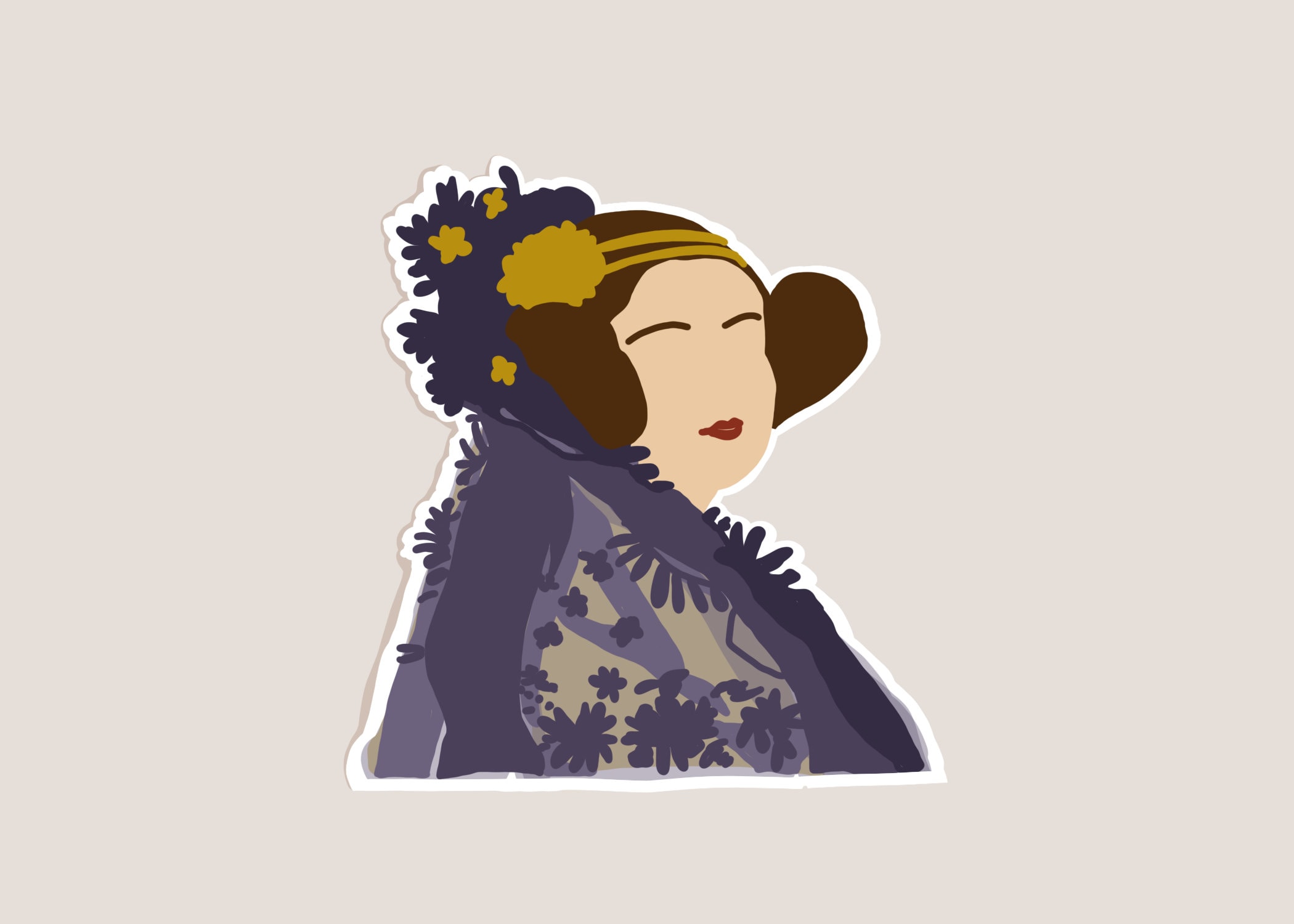 Ada Lovelace Sticker - Etsy