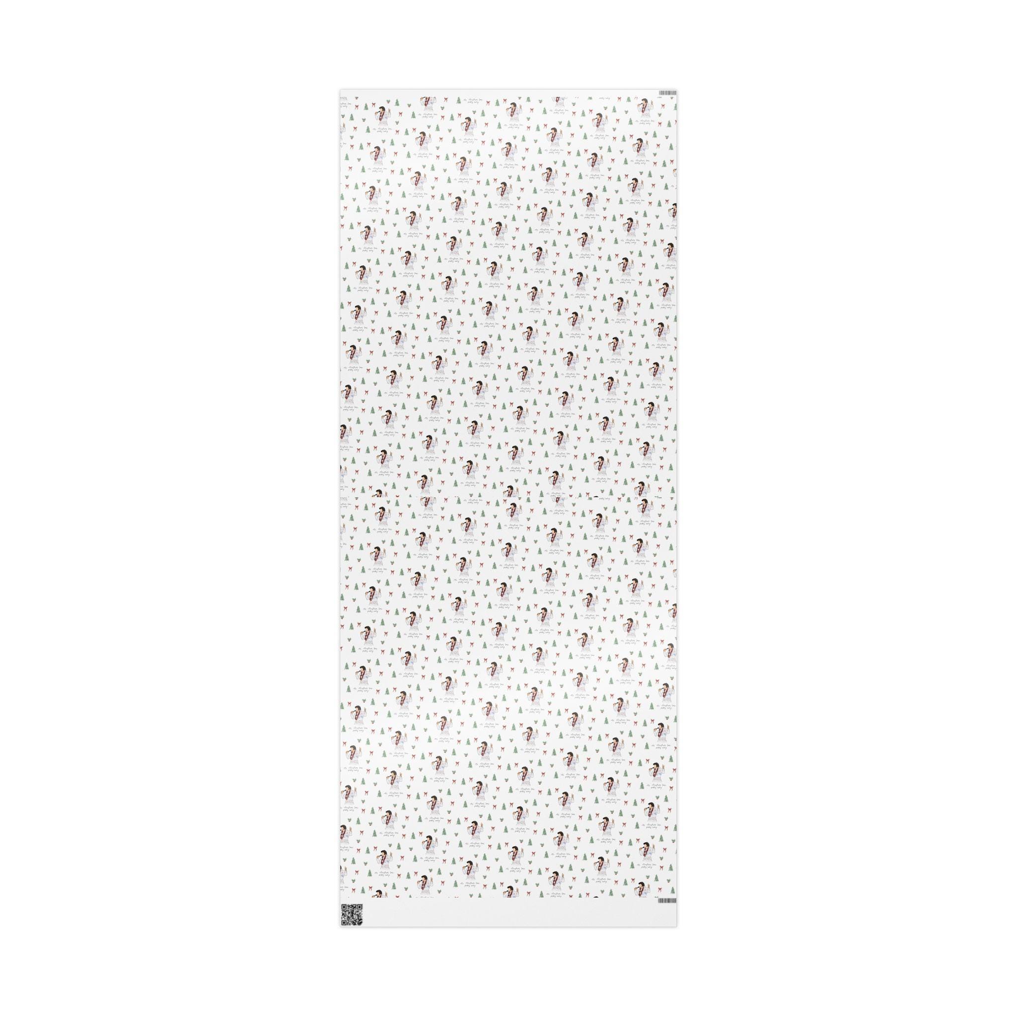 Elvis Presley Wrapping Paper, Christmas Wrap, Funny Christmas Wrapping ...