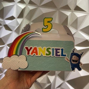 Oddbods Party Favor Box: Personalized Candy Box, Set of 8 - Etsy