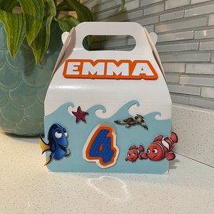 Finding Nemo Candy Box - Personalized Party Favor (set of 8) - Etsy
