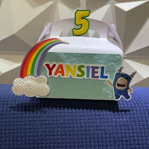 Oddbods Party Favor Box: Personalized Candy Box, Set of 8 - Etsy