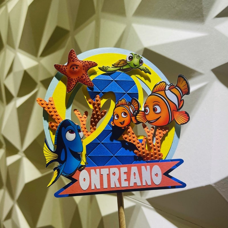 Nemo Cake Topper - Etsy