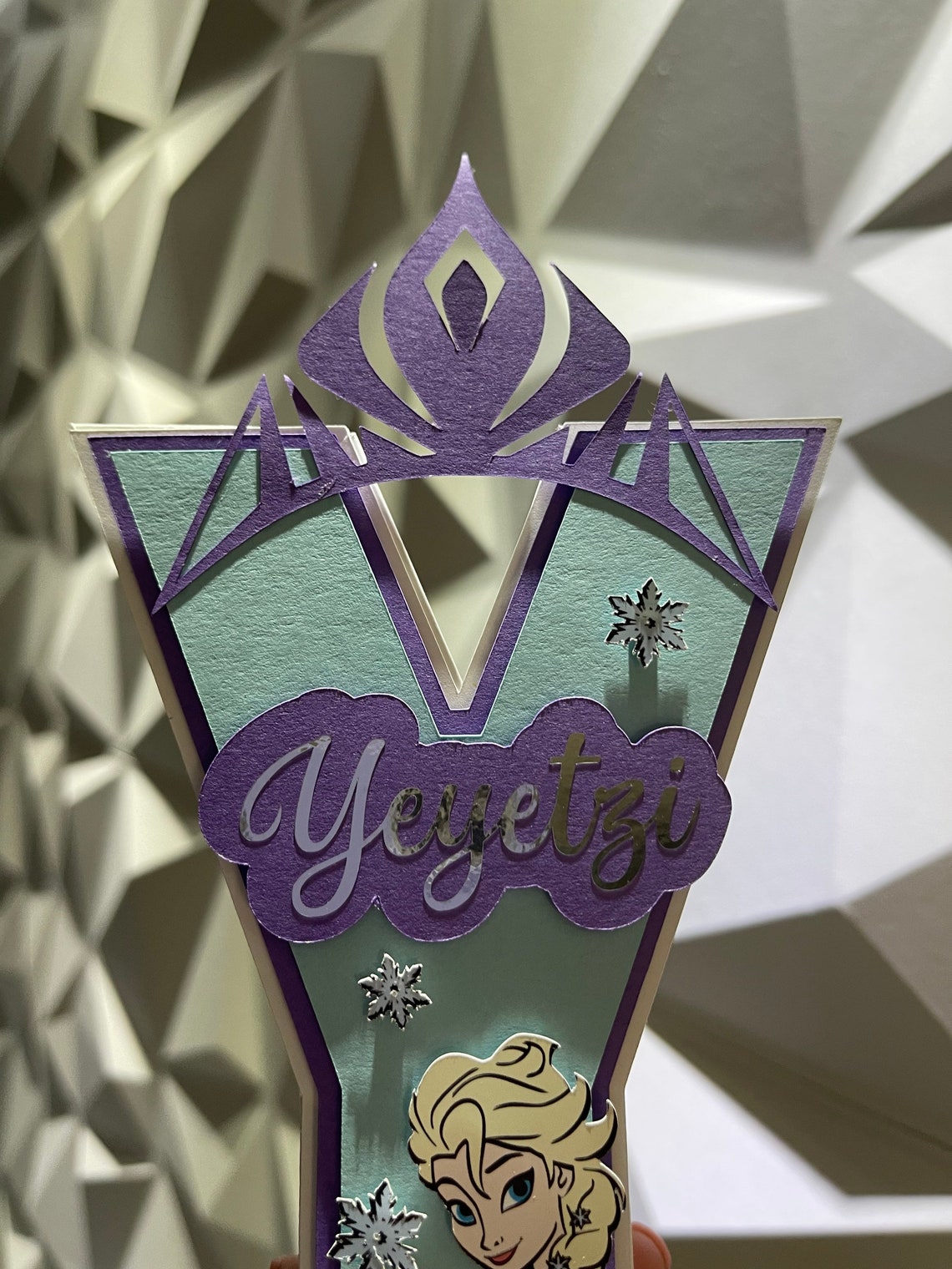 Frozen 3D Letter / Elsa 3D Letter / Numbers and Letters 3D / - Etsy