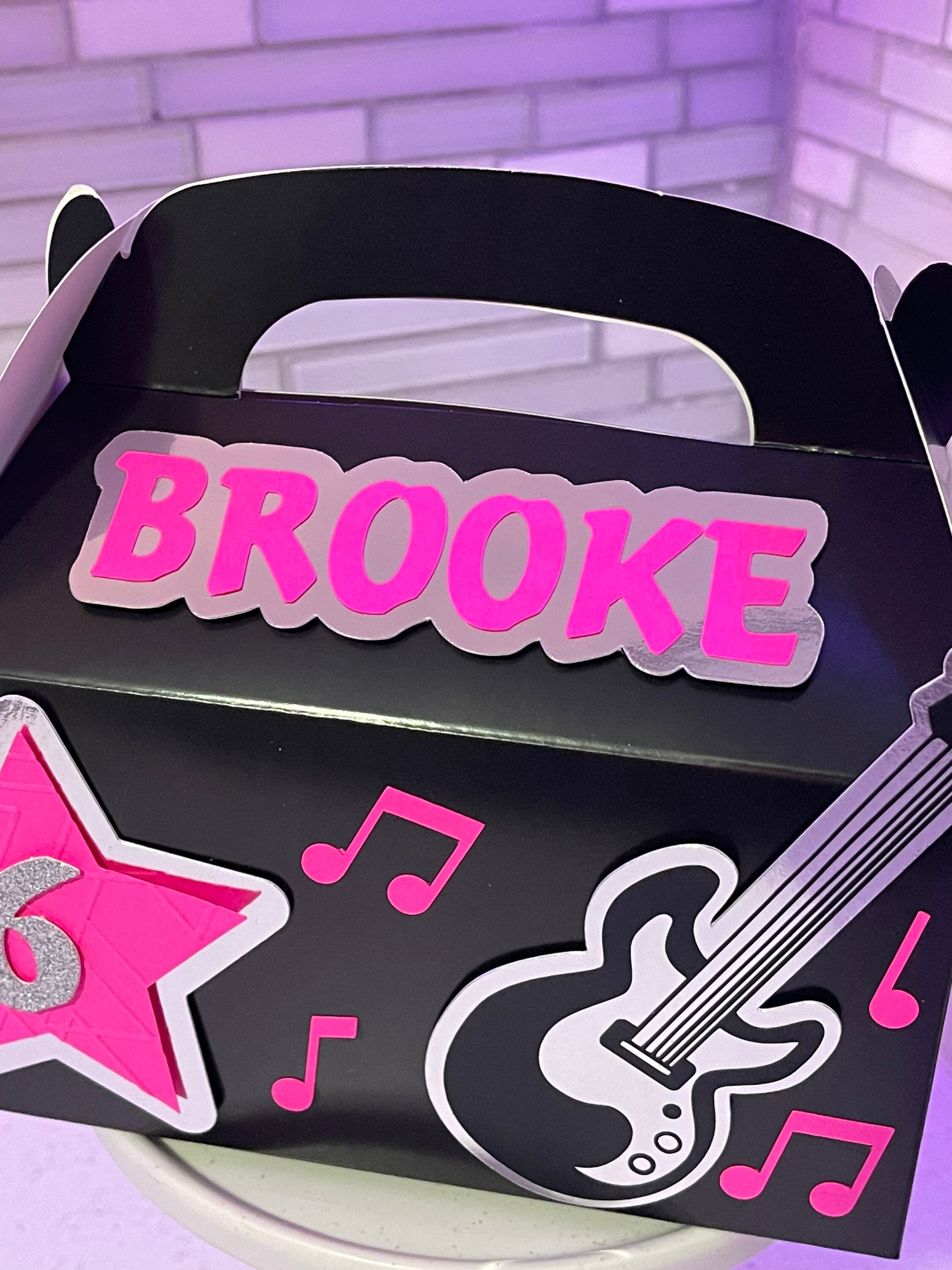 Rock'n Roll Candy Box Set/ Rock'n Roll Gable Box/ - Etsy